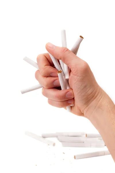 Hand with cigarette Stock Photo by ©Violin 4231969