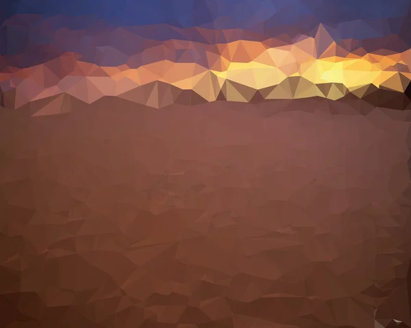 Sunset Low poly background Stock Vector Image by ©kubanek #63881607