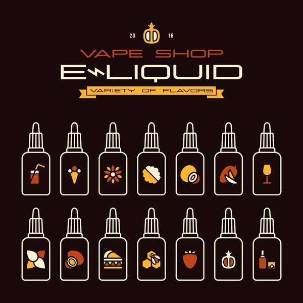 E liquid bottle Vector Art Stock Images | Depositphotos