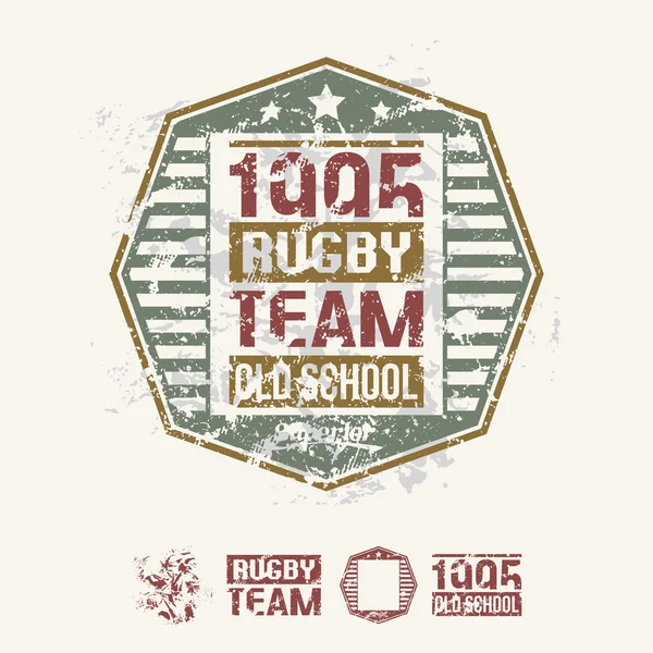 College rugby team badges Vector Art Stock Images | Depositphotos