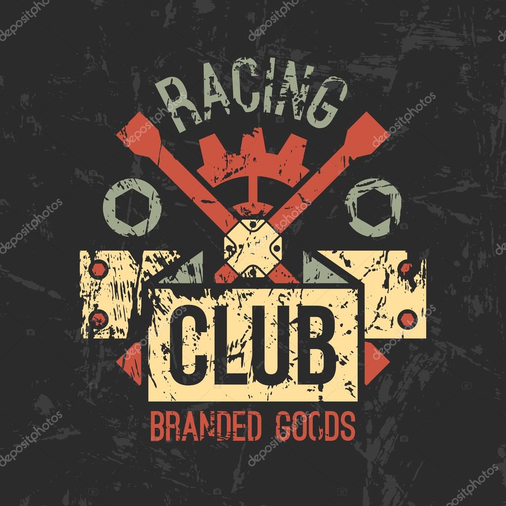 Car racing club emblem Stock Vector by ©Neuevector 55938221