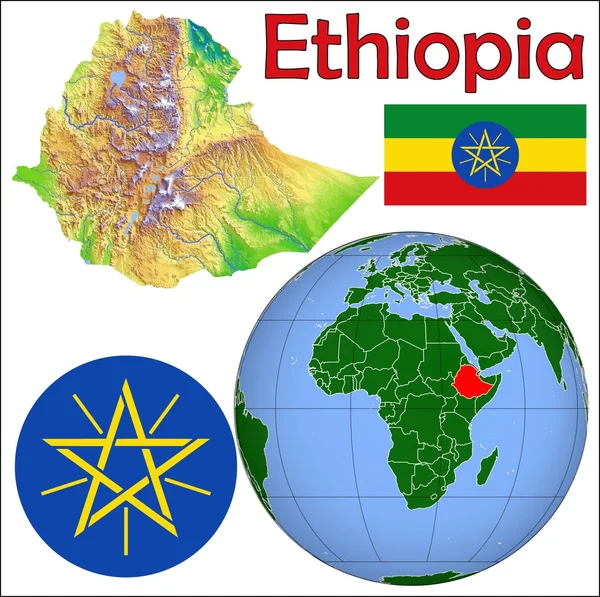 Map of ethiopia Foto Stock, Map of ethiopia Immagini | Depositphotos