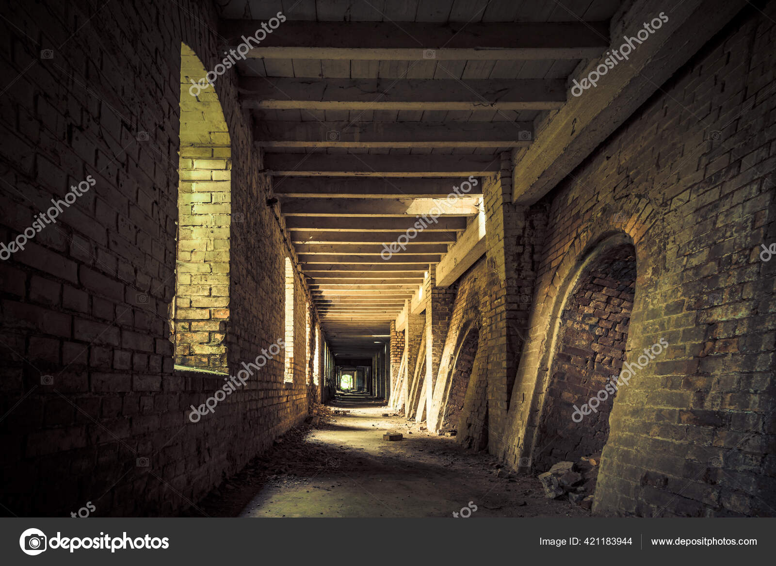 Urban Exploring Old Abandoned Brick Factory Lost Place Ancient History ...