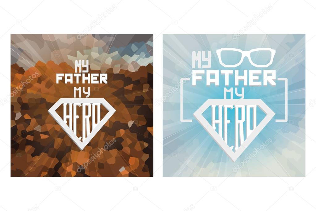 Elements for father's day Stock Vector by ©Illustratiostock 101653630