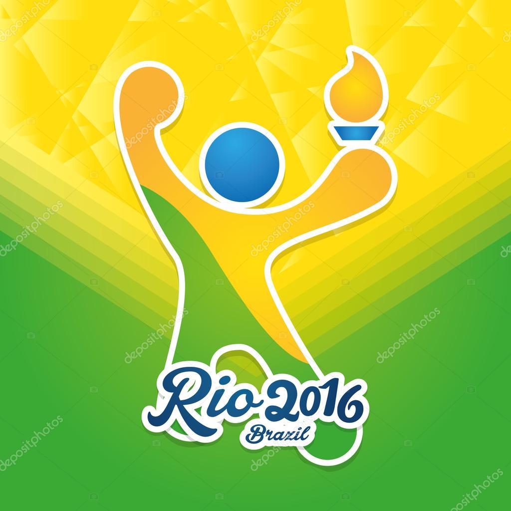 A Rio 2016 Stock Vector Image by ©Illustratiostock #104234980