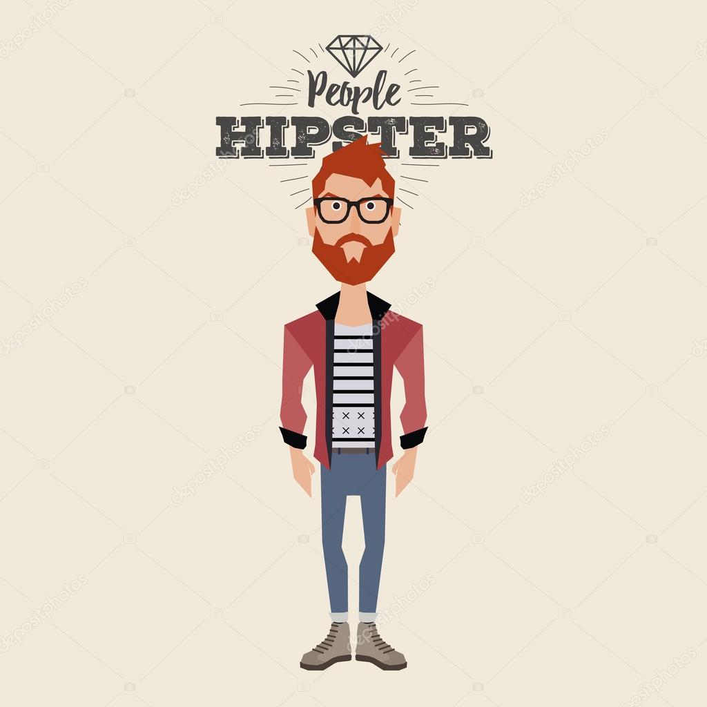 A Vector Hipster Stock Vector Image by ©Illustratiostock #108257956