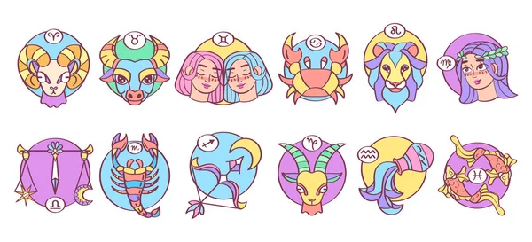 Ikona kolorowy koza Vector Art Stock Images | Depositphotos