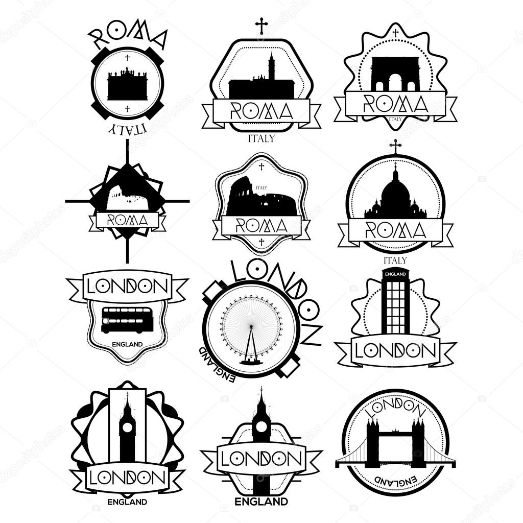 Famous places Stock Vector Image by ©Illustratiostock #60952353