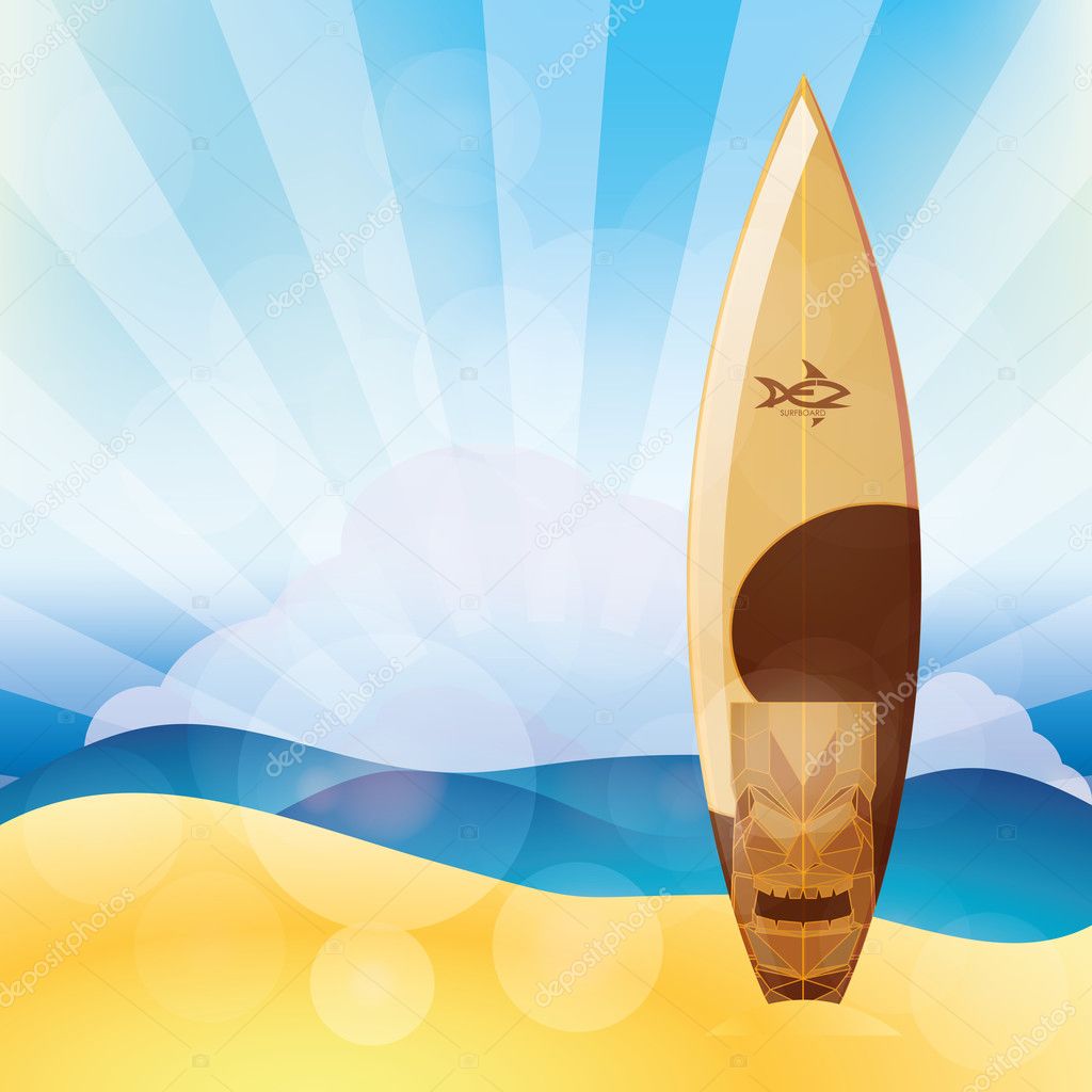 Surfboard Stock Illustration by ©Illustratiostock #70672745