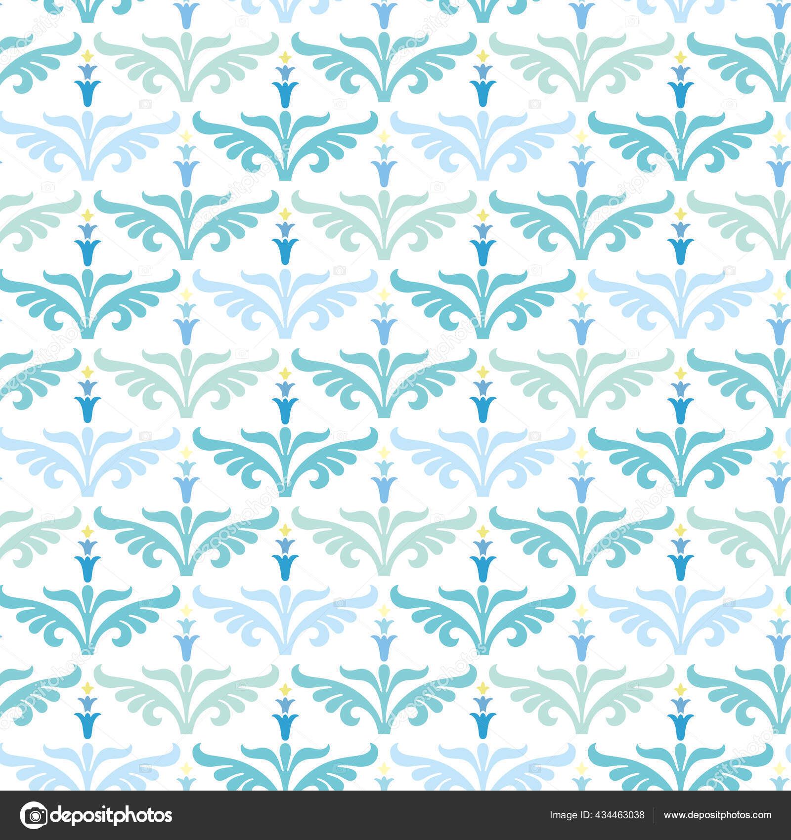 Traditional Seamless Pattern Vector Background Stock Vector by ©sakedon ...