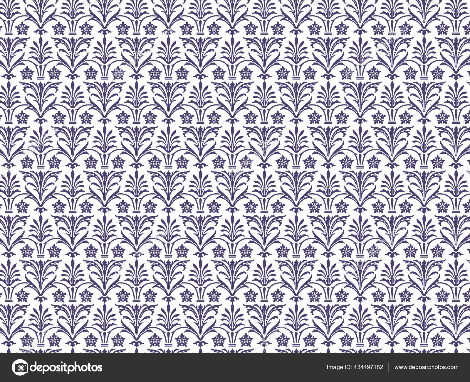 Traditional Seamless Pattern Vector Background Stock Vector by ©sakedon ...