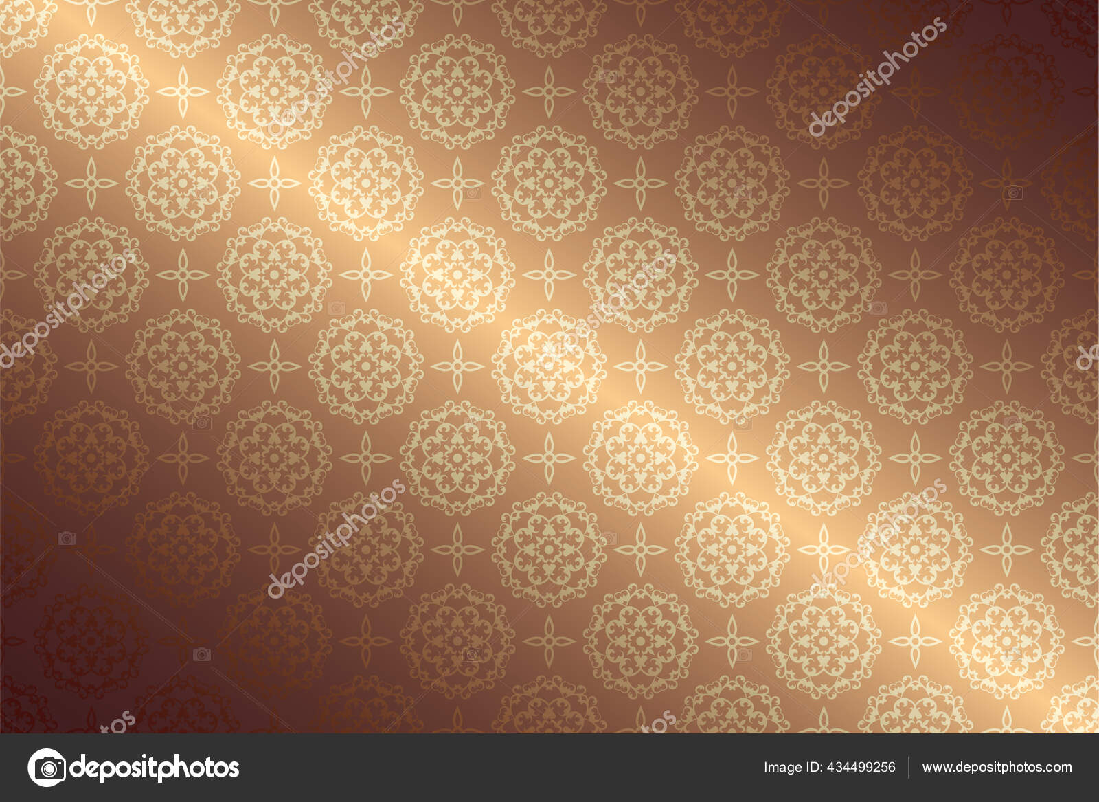Traditional Seamless Pattern Vector Background Stock Vector by ©sakedon ...