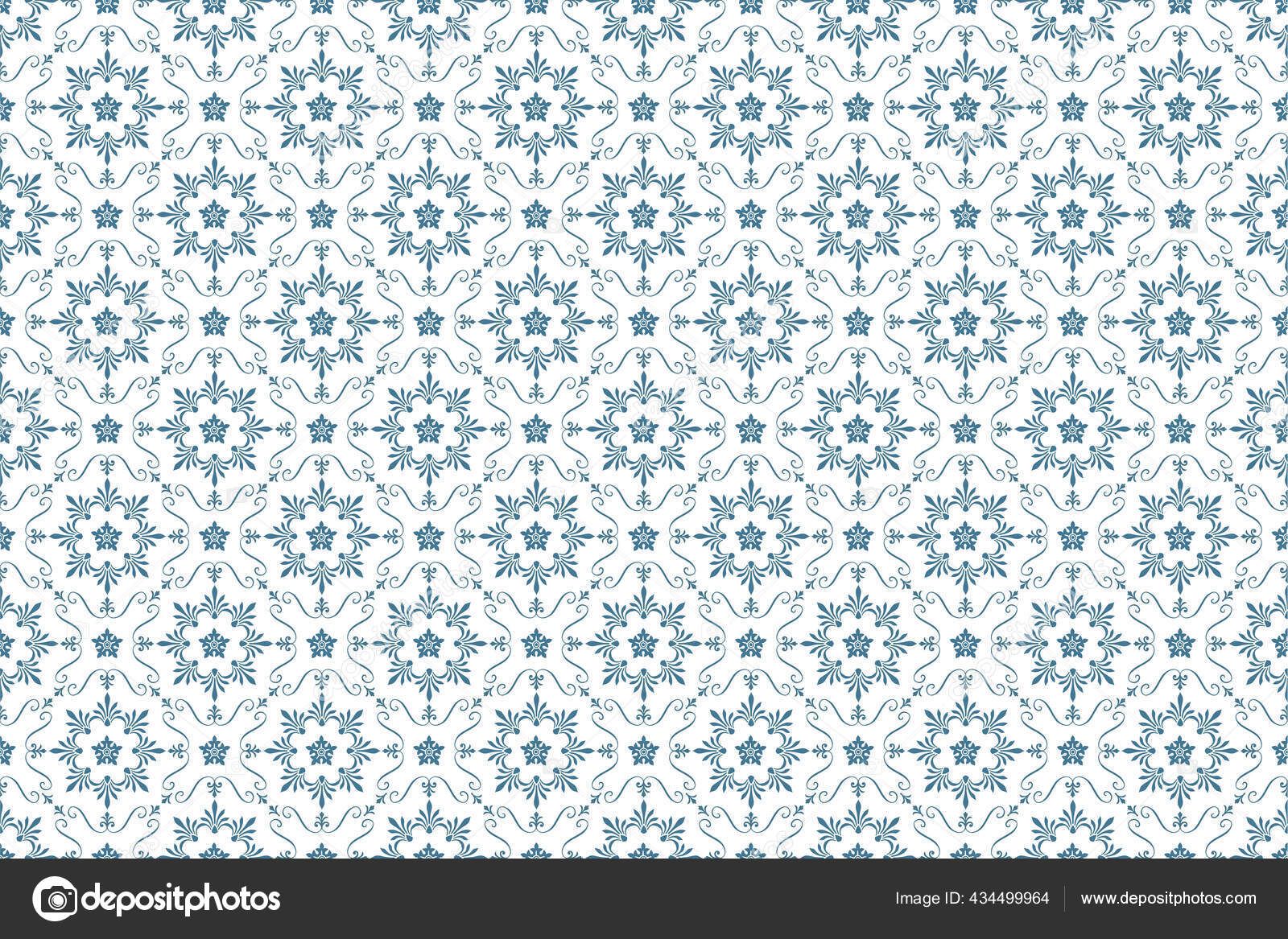 Traditional Seamless Pattern Vector Background Stock Vector by ©sakedon ...