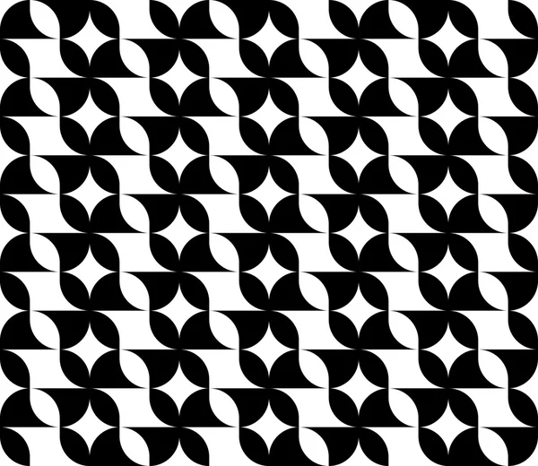 Black and white geometric seamless pattern modern stylish, abstract ...
