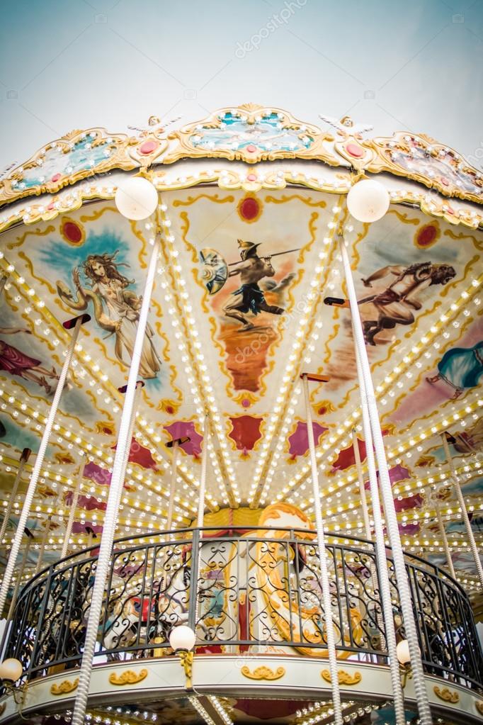 Carousel in part — Stock Photo © NaiyanaDBoon #78988486