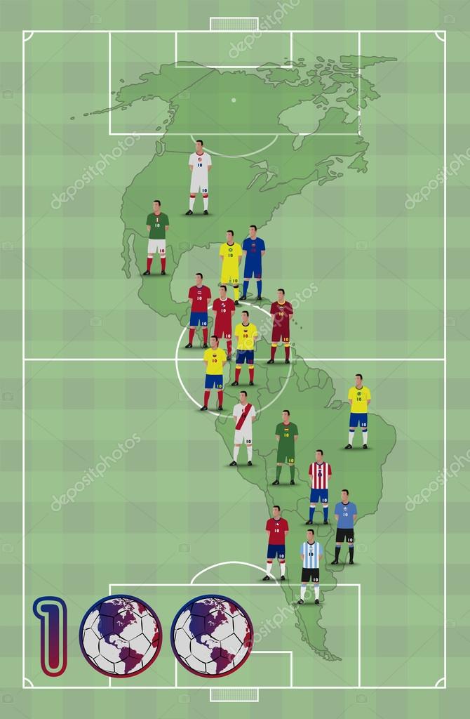 Centenario del fútbol americano Vector de stock por ©pablofdezr1984 ...