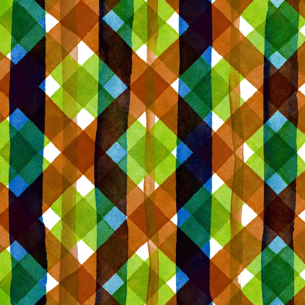 Watercolor checkered pattern Stock Photo by ©artnature 91751626