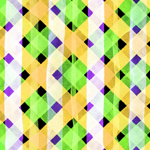 Watercolor checkered pattern Stock Photo by ©artnature 91751626