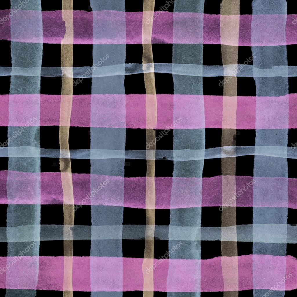 Watercolor checkered pattern Stock Photo by ©artnature 91751660