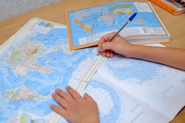 Lessons in geography - Stock Image - Everypixel