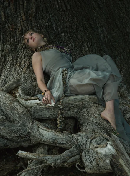 Woman tree trunk Pictures, Woman tree trunk Stock Photos & Images ...