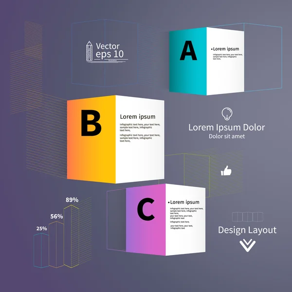 Modern colors layout design, background, vector Stock Vector Image by ...