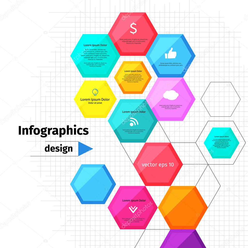Modern layout design, flat background, vector Stock Vector Image by ...