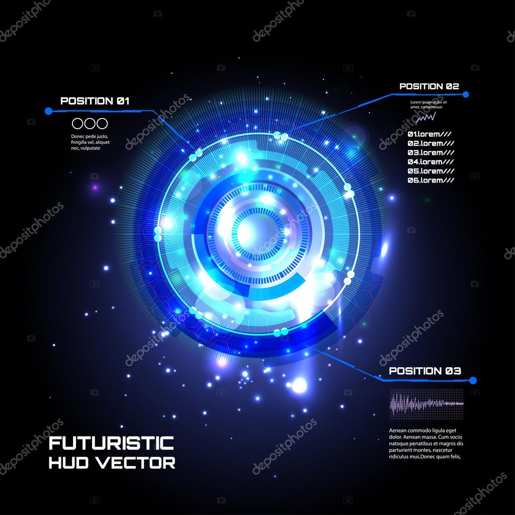 Sci fi Futuristic user interface — Stock Vector © milissa4like #77305610 Sci fi Futuristic user interface — Stock Vector © milissa4like #77305610