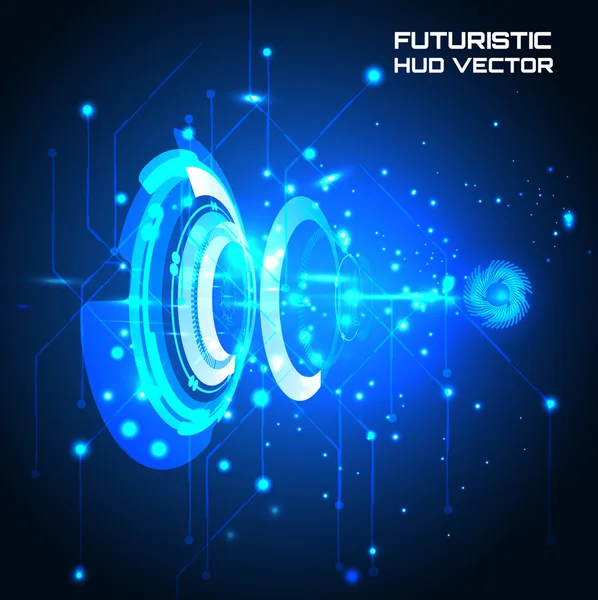 Abstract futuristic high tech background — Stock Vector © milissa4like ...