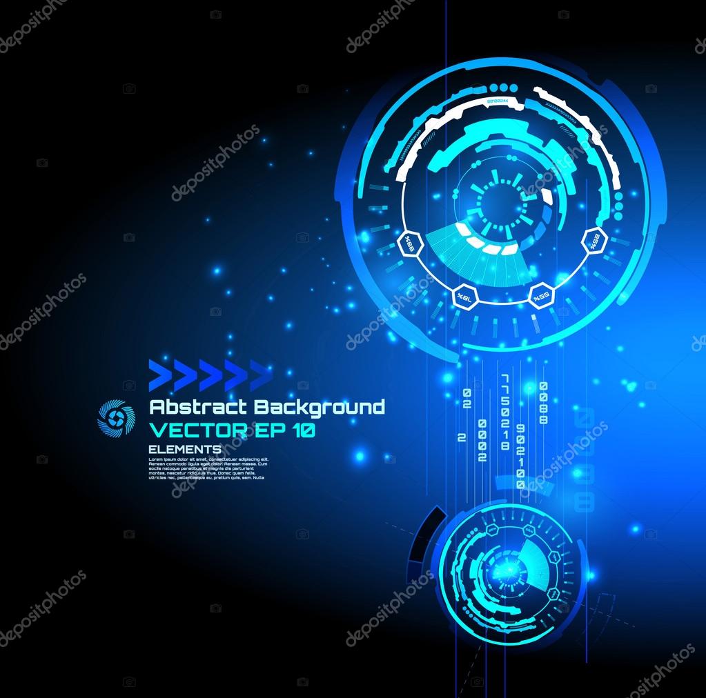 Futuristic high tech design Stock Vector Image by ©milissa4like #87964678