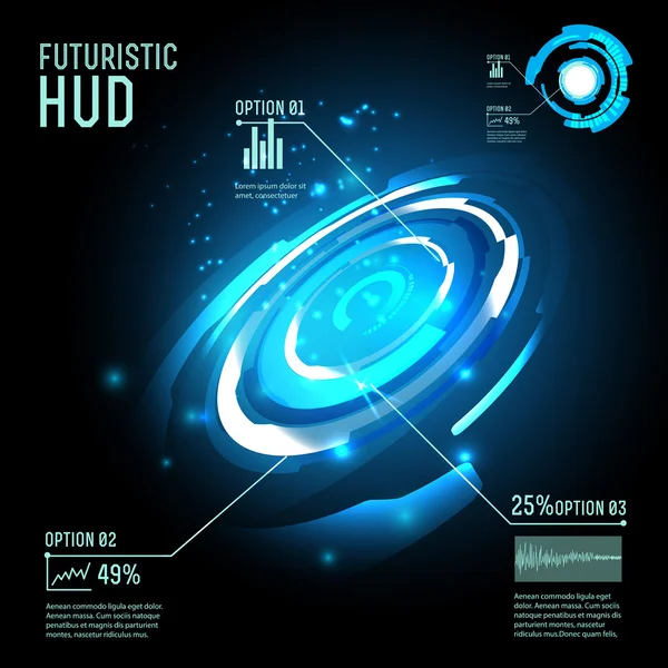 Futuristic interface, infographics Stock Vector Image by ©milissa4like ...