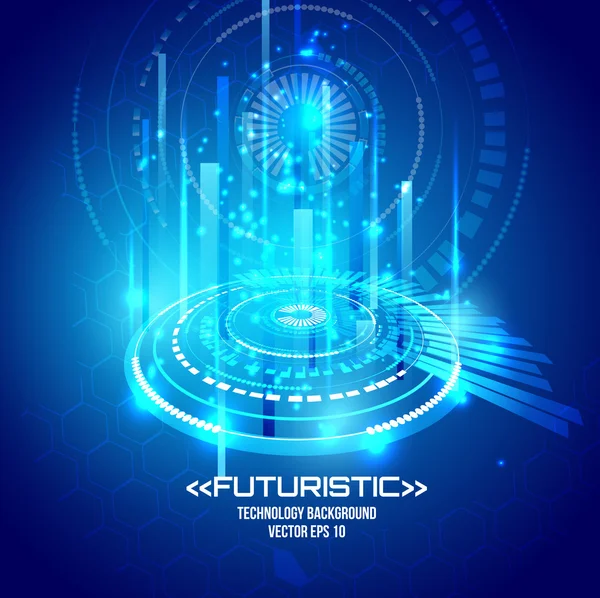 Futuristic graphic user interface Stock Vector by ©milissa4like 91270830