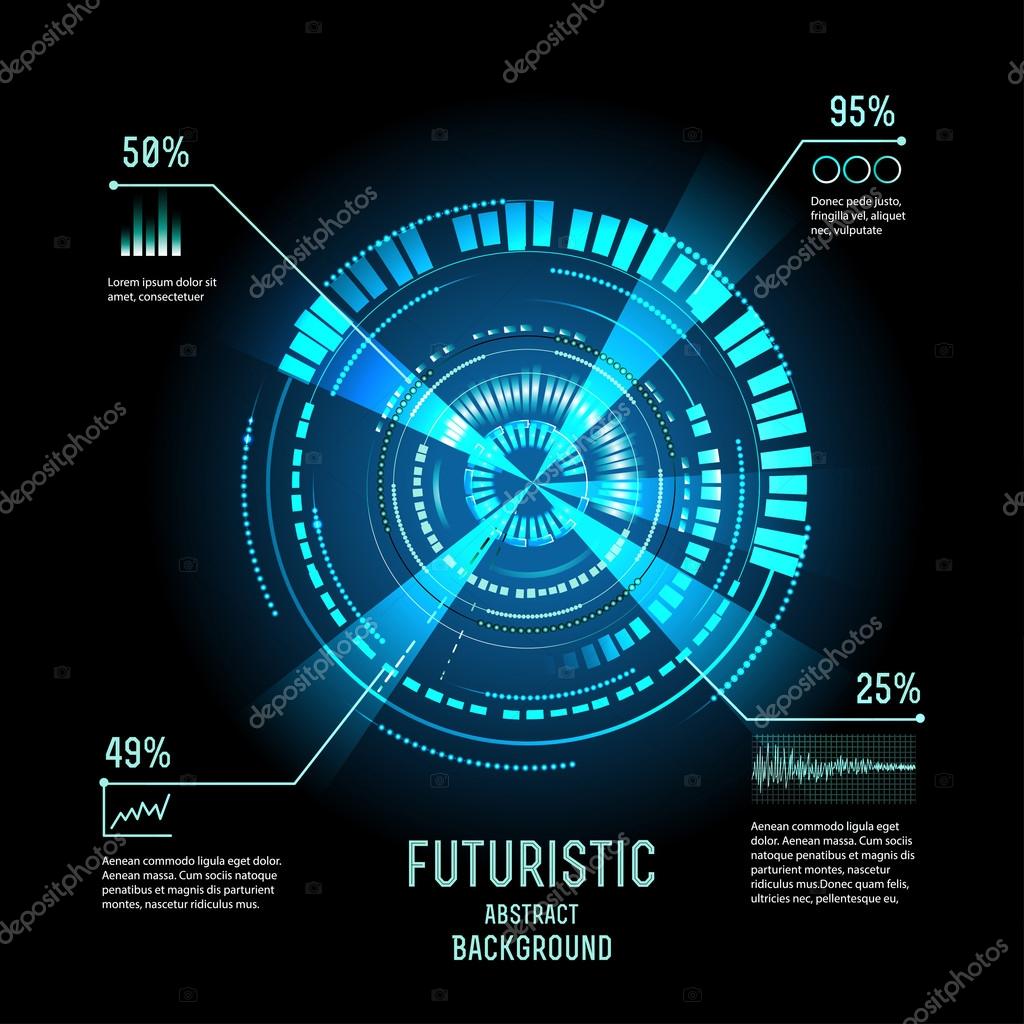Futuristic graphic user interface Stock Vector Image by ©milissa4like ...