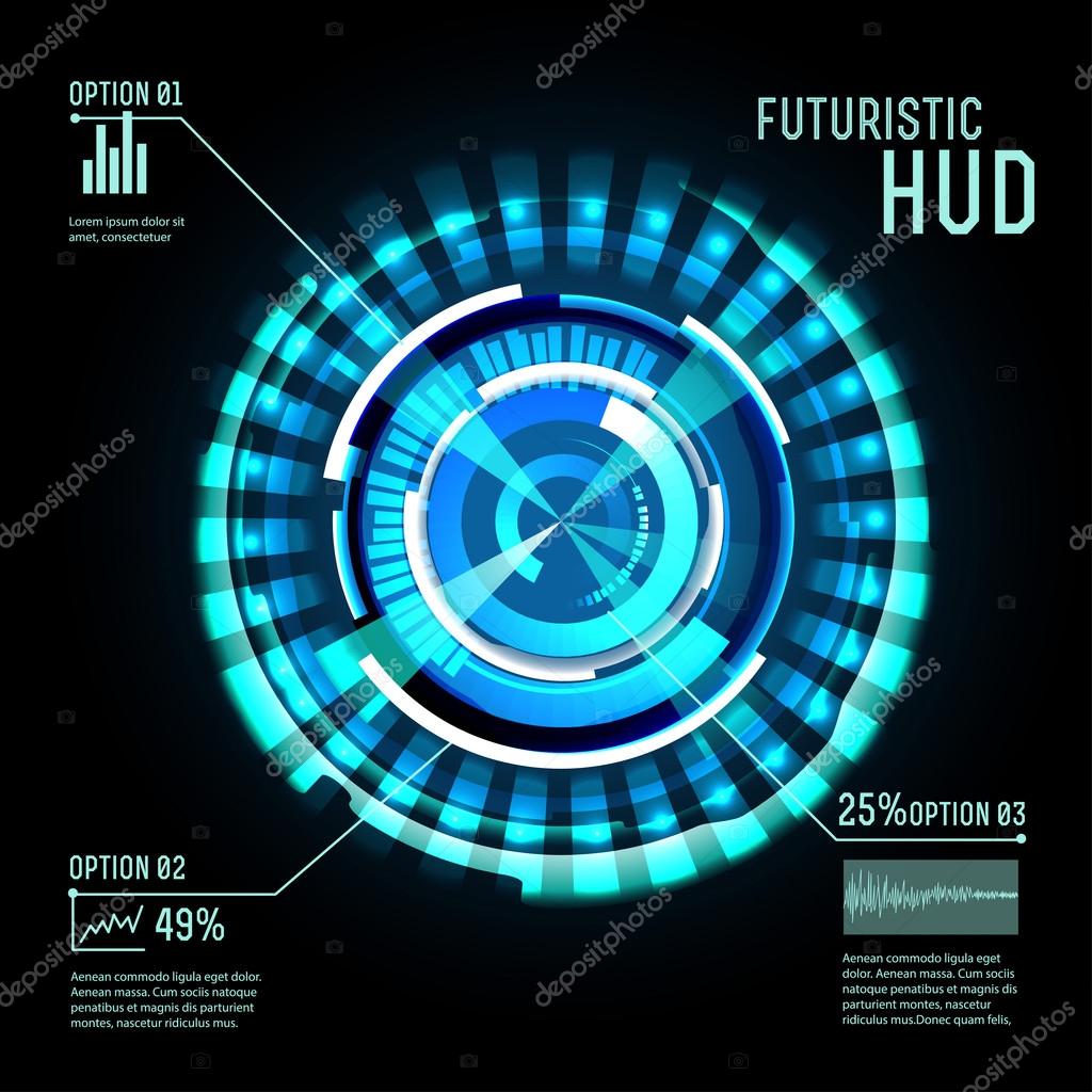 Futuristic Graphic User Interface Stock Vector By ©milissa4like 91267480