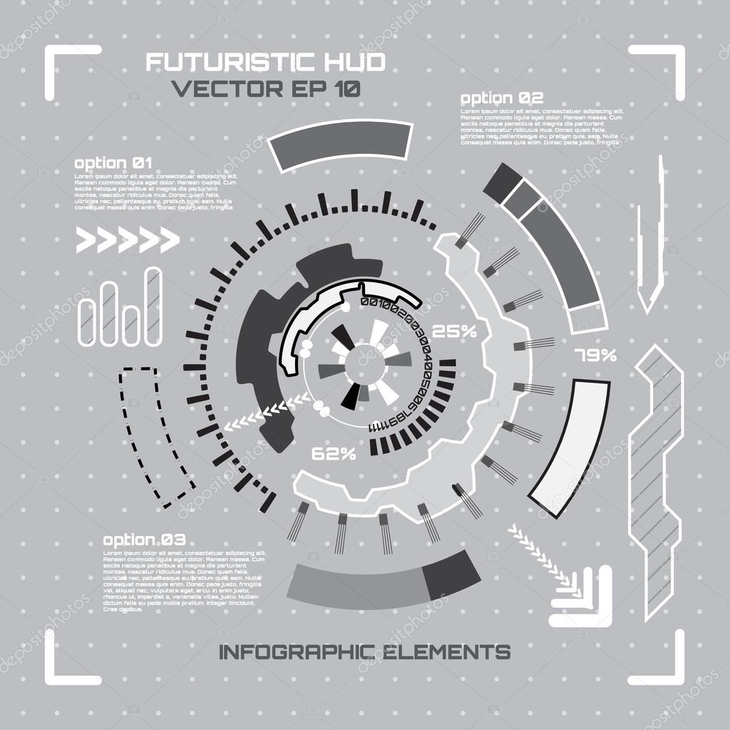 Futuristic graphic user interface Stock Vector Image by ©milissa4like ...