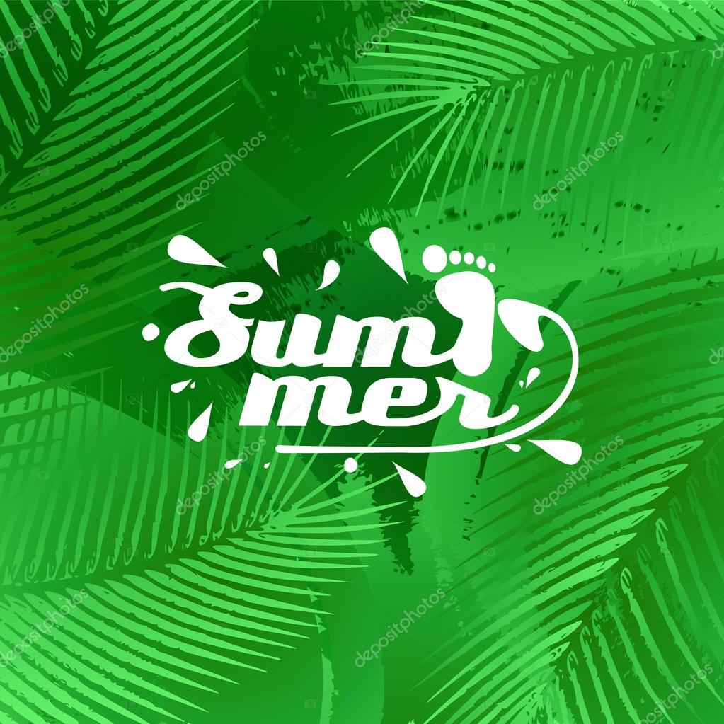 Cool summer background Stock Vector Image by ©kira2517 #112078592