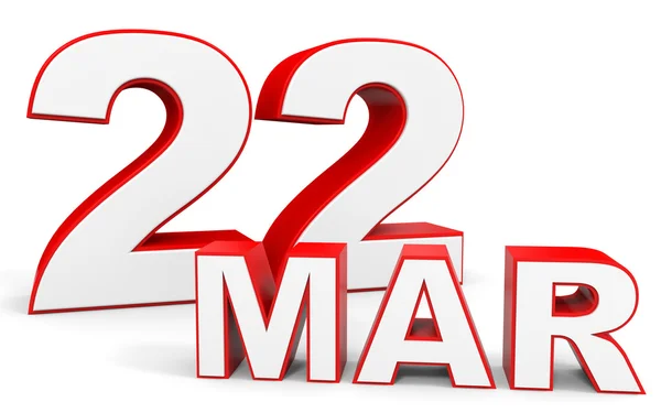 March 20. 3d text on white background. Stock Photo by ©iCreative3D ...