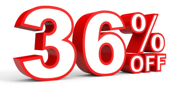 Discount 10 percent off. 3D illustration on white background. — Stock ...