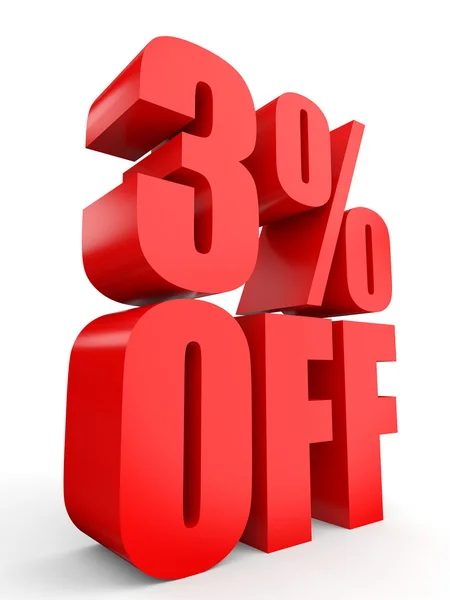 Discount 30 percent off. 3D illustration on white background. Stock ...