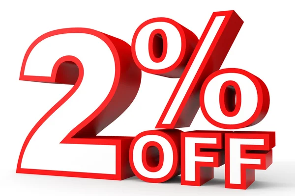 Discount 20 percent off. 3D illustration on white background. — Stock ...