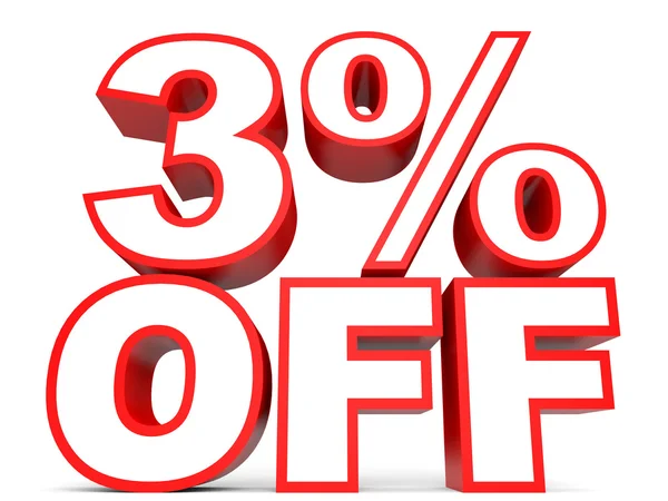 Discount 30 percent off. 3D illustration on white background. Stock ...