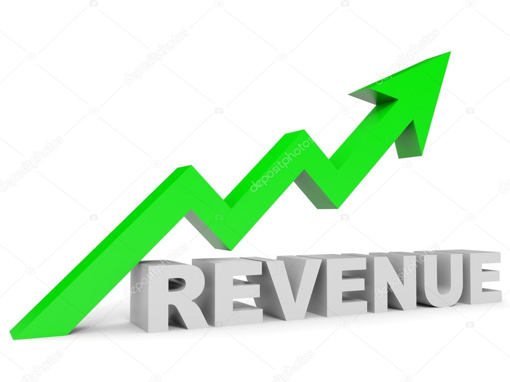 Graph up revenue arrow. Stock Photo by ©iCreative3D 69545469 Graph up revenue arrow. Stock Photo by ©iCreative3D 69545469