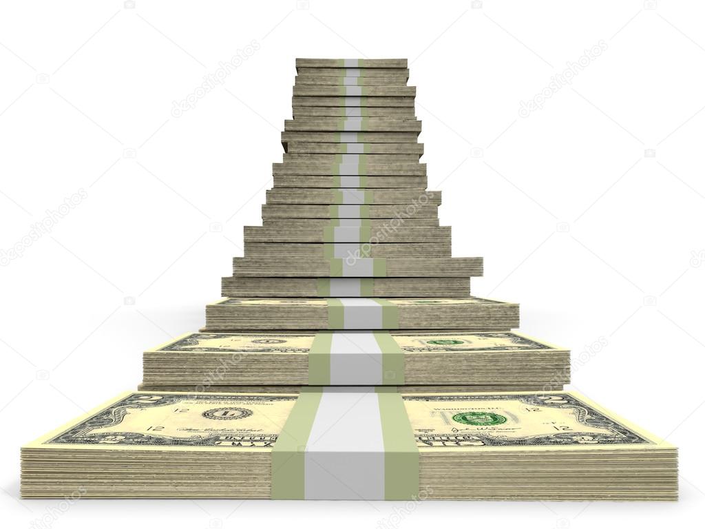 Two dollar banknotes background. — Stock Photo © iCreative3D #89667036