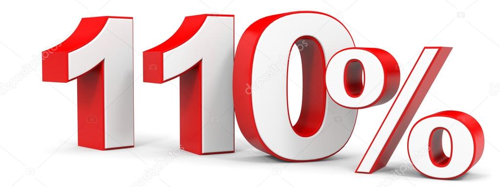 110 percent Stock Photos, Royalty Free 110 percent Images | Depositphotos