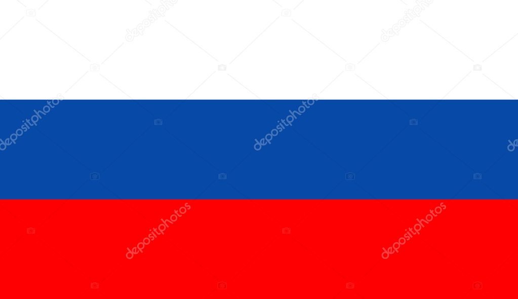 Bandera de Rusia. Icono de la federación rusa. Botón de Rusia y Moscú ...