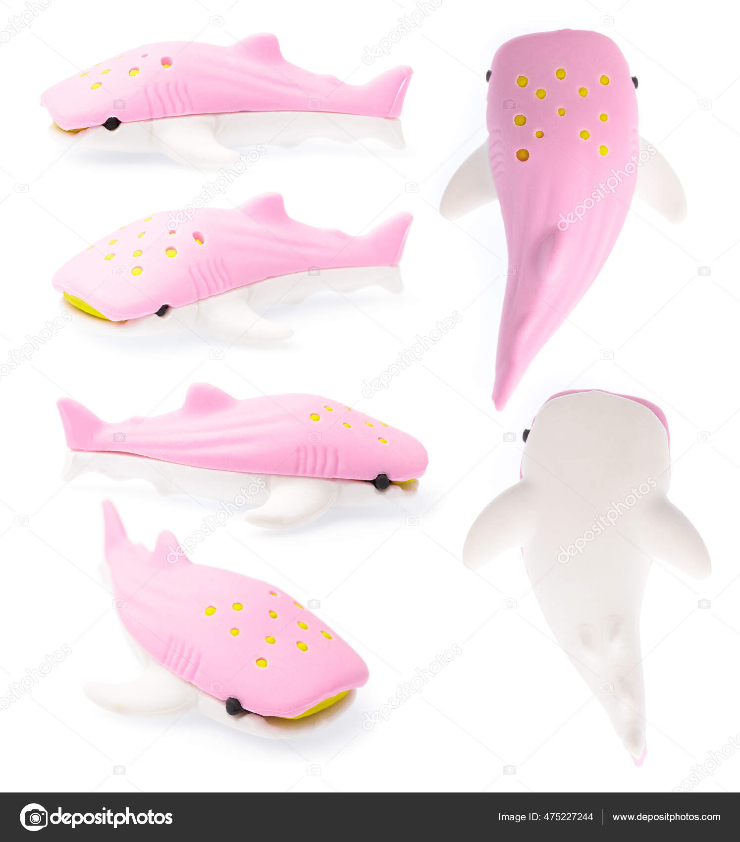 Collection Whale Eraser Isolated White Background Stock Photo by ...
