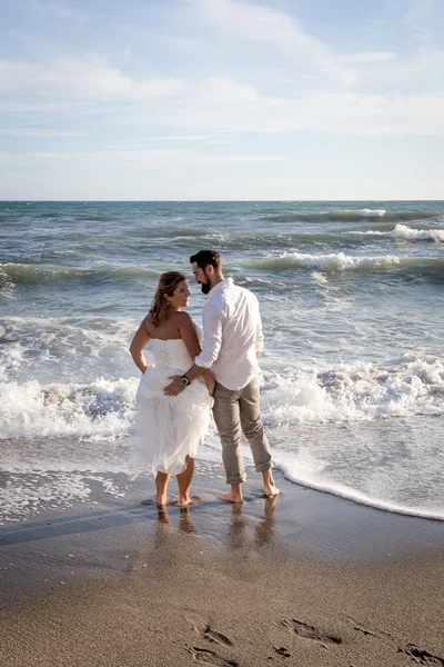 Wedding day at sea and in the forest ⬇ Stock Photo, Image by ...