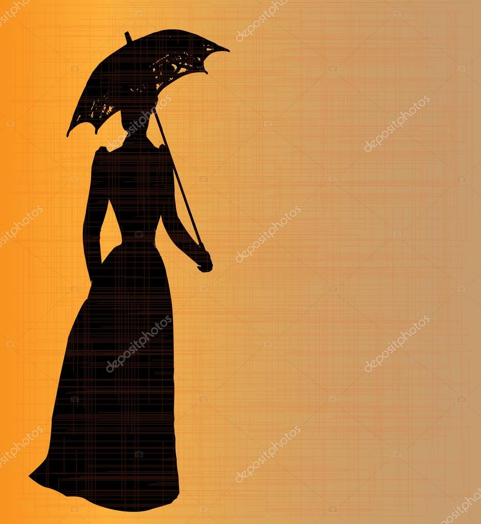 Victorian Lady ⬇ Vector Image by © BigAlBaloo | Vector Stock 70683905