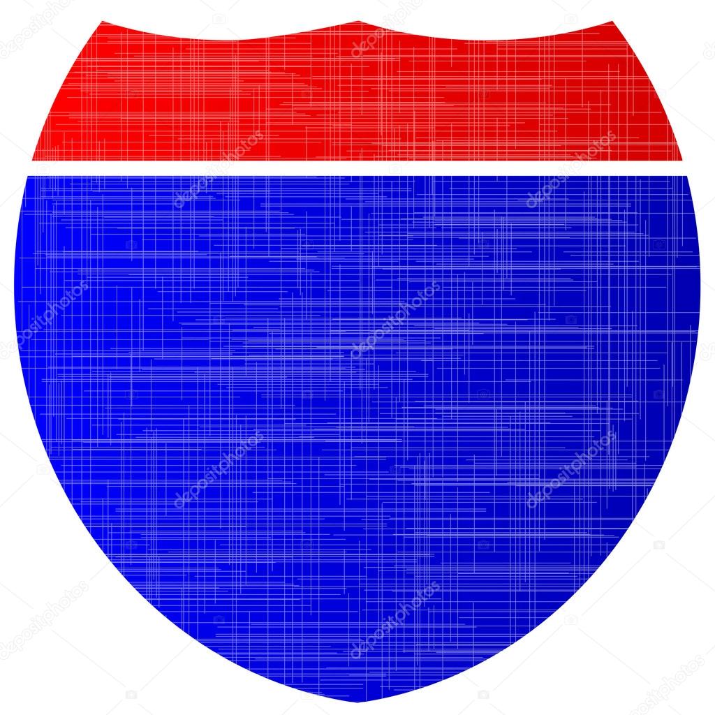 Señal interestatal Stock Vector by ©BigAlBaloo 73097645