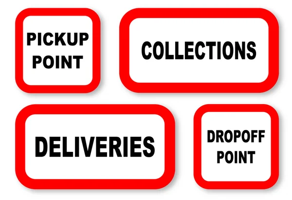 Point de collecte imágenes de stock de arte vectorial | Depositphotos